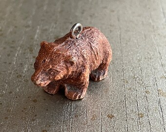 Miniature Bear, Mini Brown Bear, Bear Mini Diorama - Etsy