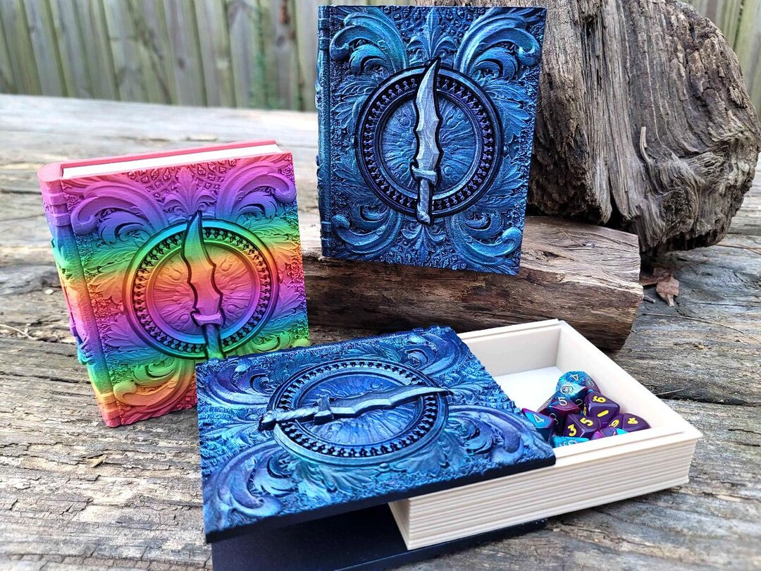 Void Blade Ancient Tome Book Box - Etsy