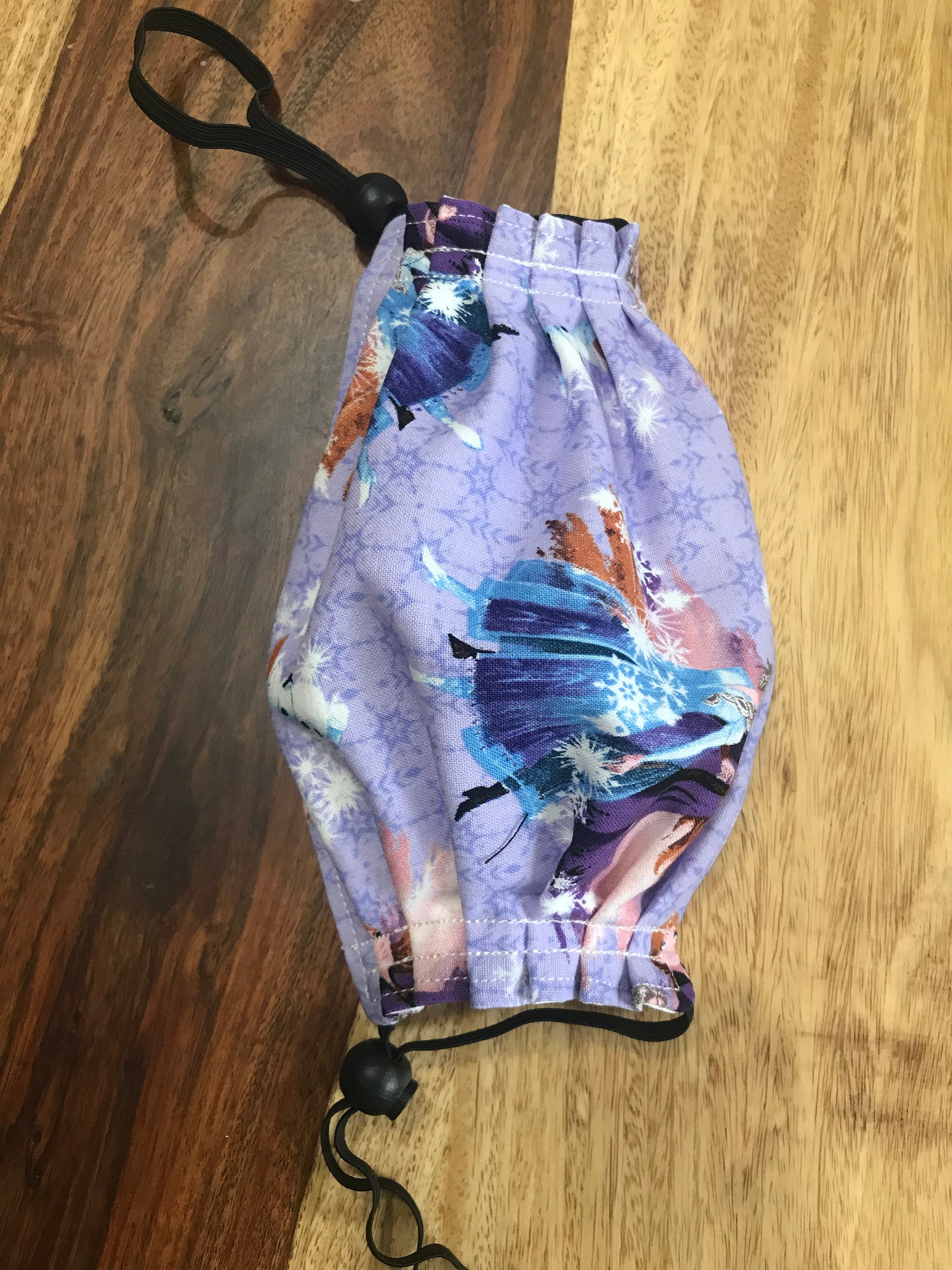 Kids/teens Face Mask Elsa Frozen Disney Princess - Etsy