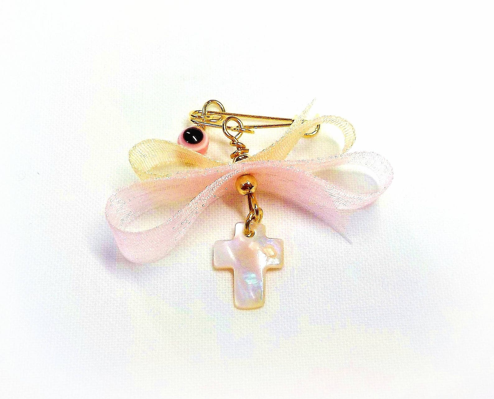 Girls Witness Pins, Martirika, Orthodox Baptism Christening, Pin Mati ...