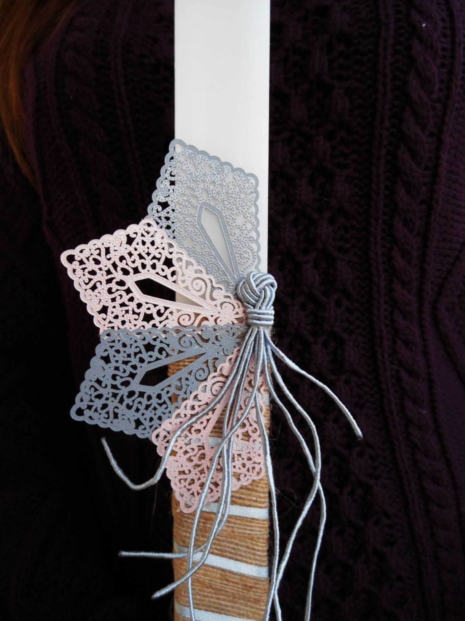 Greek Easter Candle, Easter Lampada, Orthodox Lambatha, Easter Candle ...