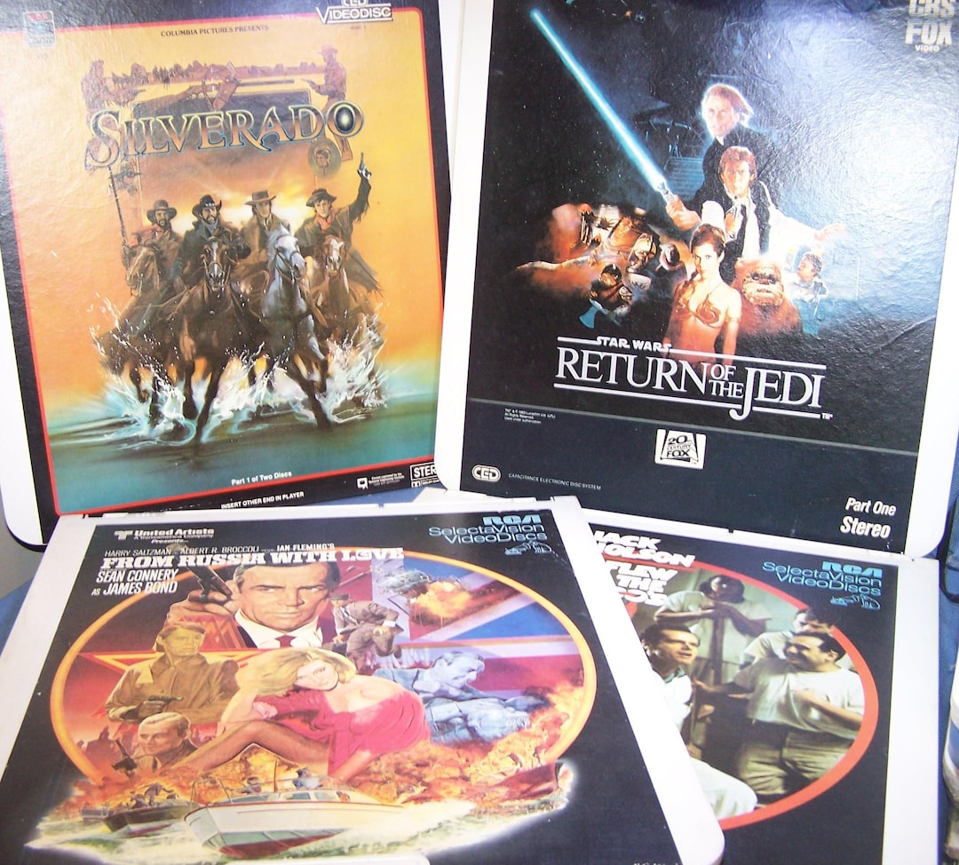 Vintage CED Single Movie Disc ~ Capacitance Electronic Disc ~ Many ...