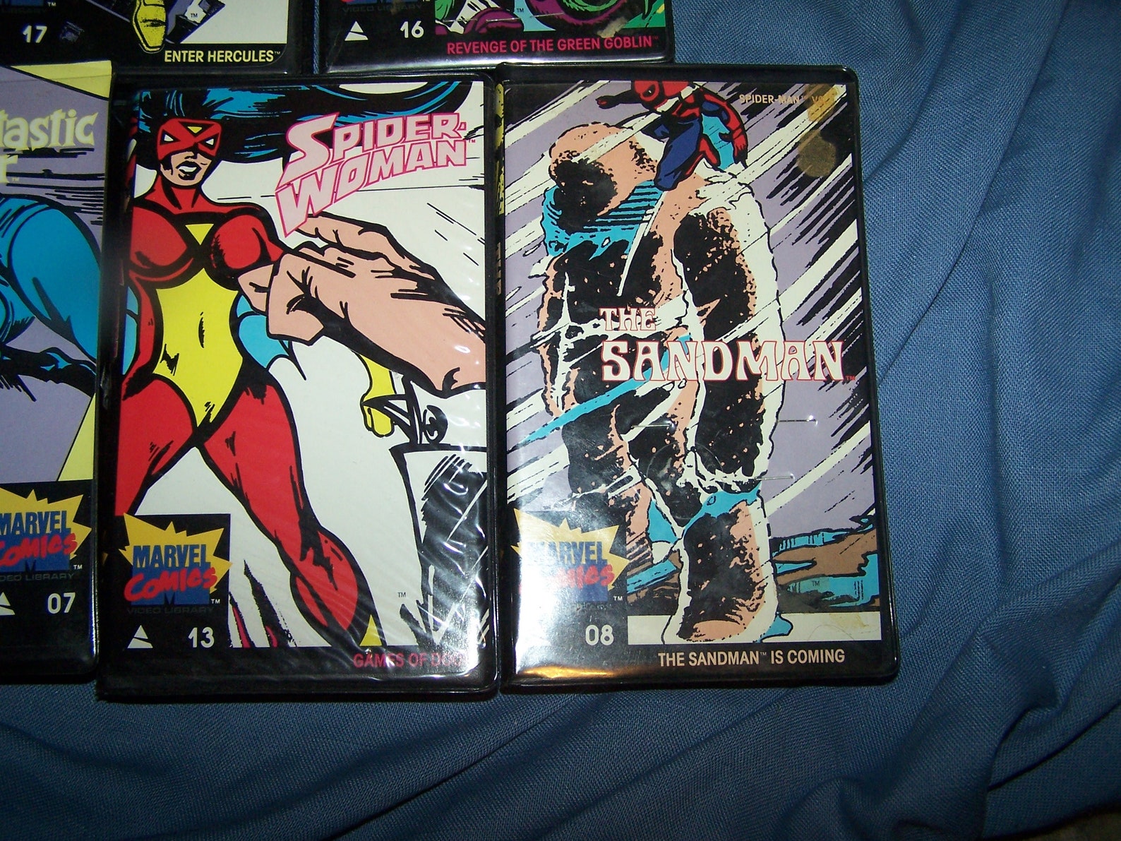 Marvel Comics Video Tapes VHS Assortment of Seven | Etsy