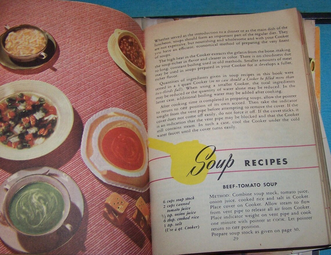 Vintage Recipe Pamphlet Assortment #3 (5 Pieces) - Presto - Arm ...
