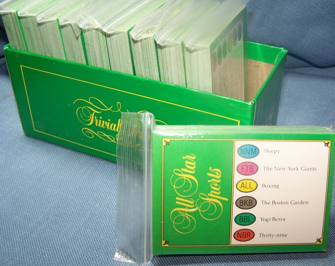 Vintage Trivial Pursuit Shadow Box: 1980s Game Night Art Display - Etsy