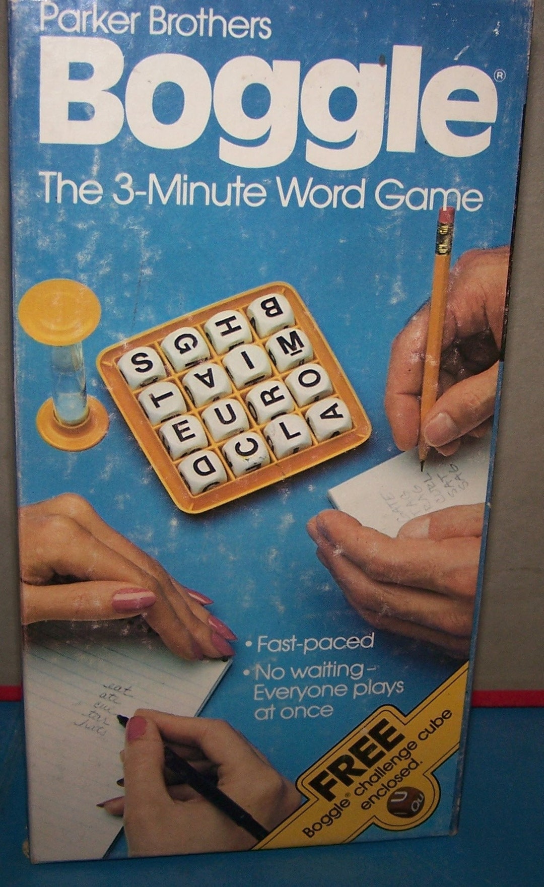 Vintage 1983 BOGGLE Game From Parker Brothers - Hidden Word Game - 3 ...