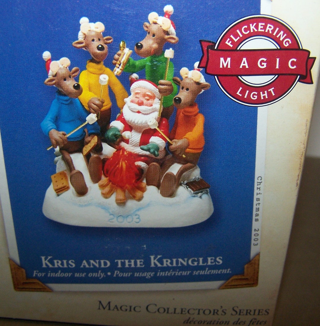 Kris and the Kringles Campfire Hallmark Keepsake Christmas Ornament ...