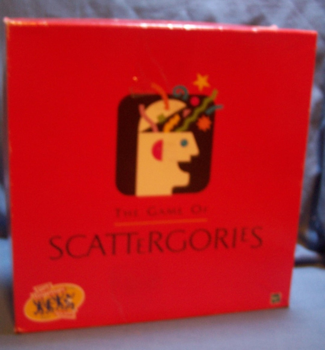 Vintage the Game of SCATTERGORIES - Family Board Game - 1999 Hasbro - Etsy