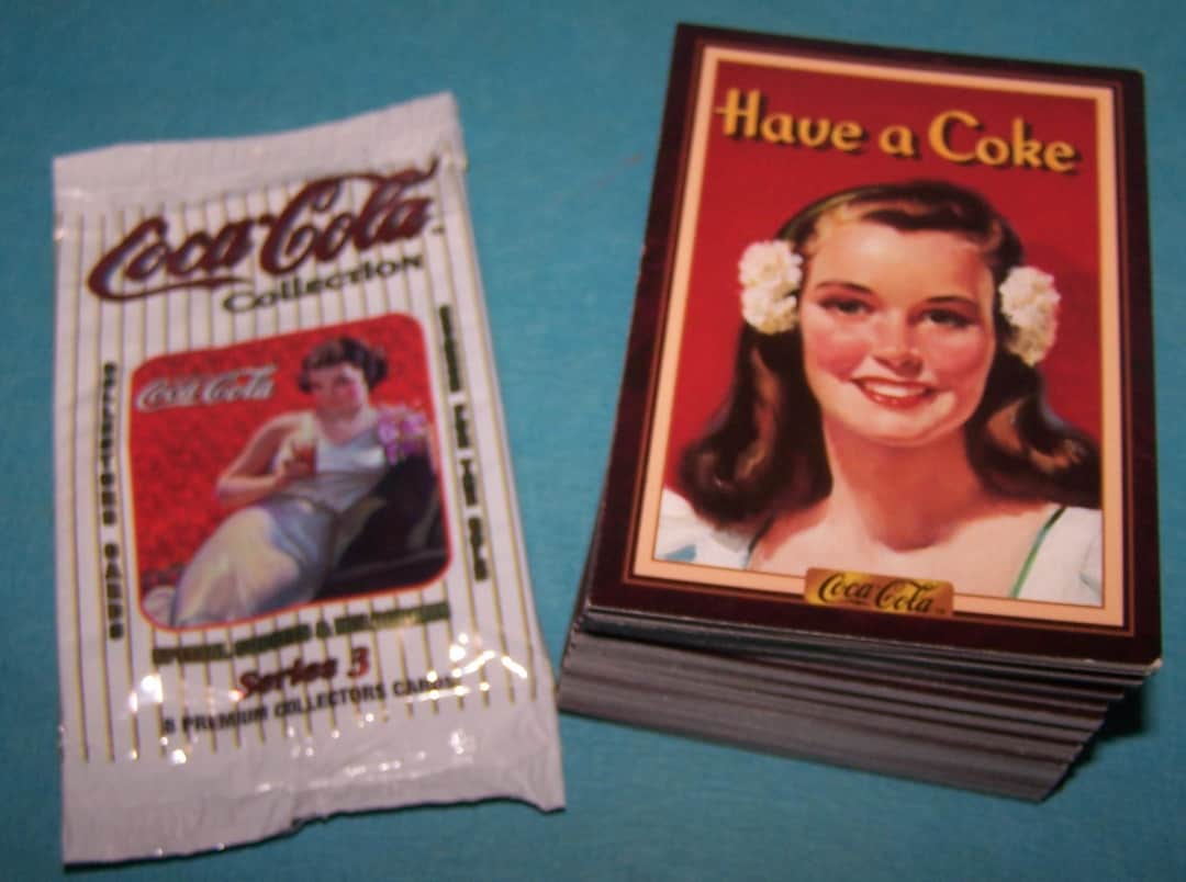Lot of 100 Coca-cola Series 3 Trading Cards - Numbers 201-300 - Dated ...