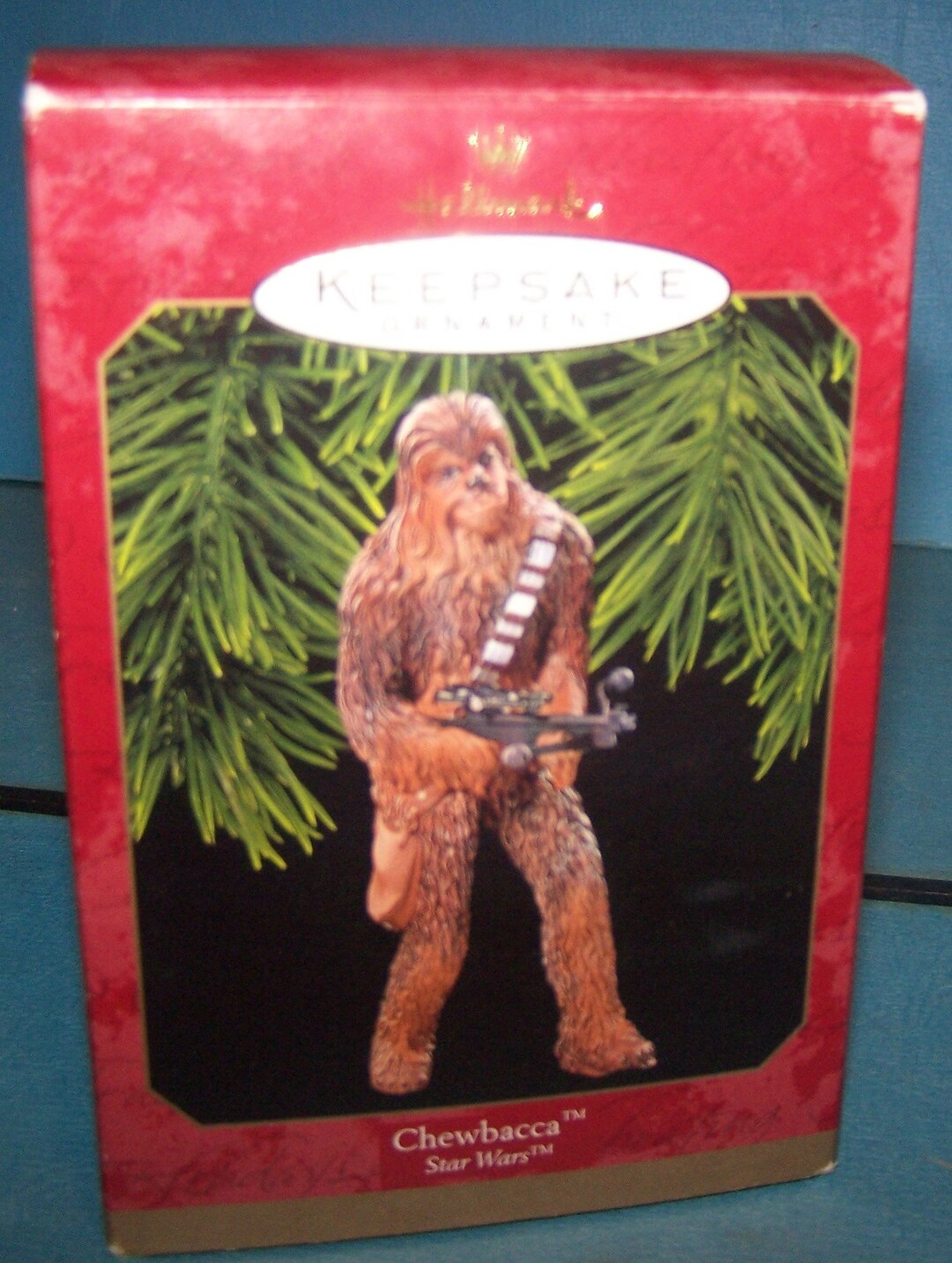 Star Wars Chewbacca Keepsake Christmas Ornament From Hallmark 1999 ...
