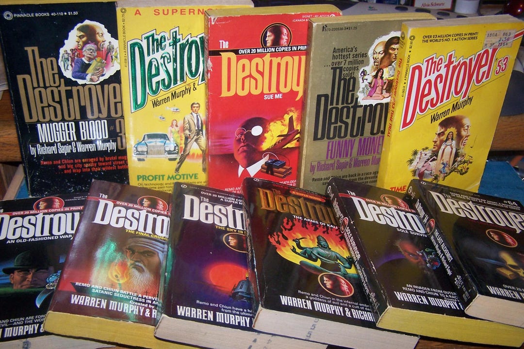 THE DESTROYER Series - Second Set Paperbacks - Many to Choose From - Signet and Pinnacle ...