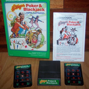 Mattel Intellivision - Game Cartridge With Instructions ~ Box ...