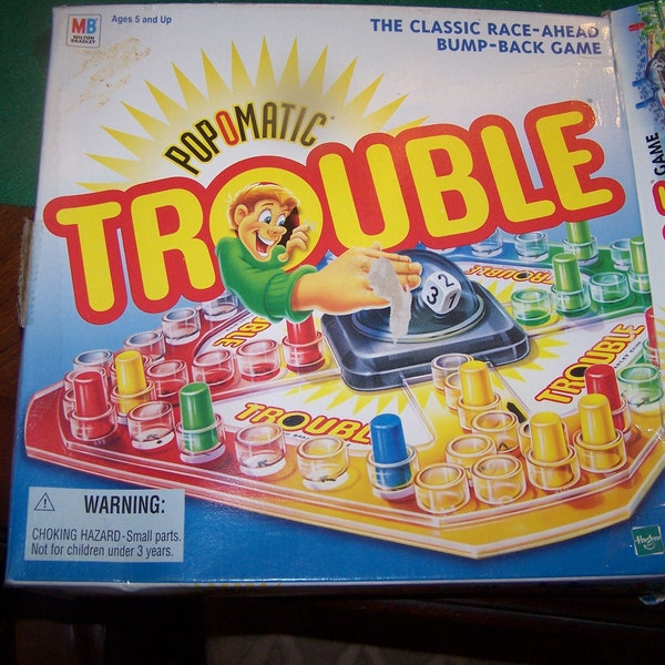 Trouble Game - Etsy