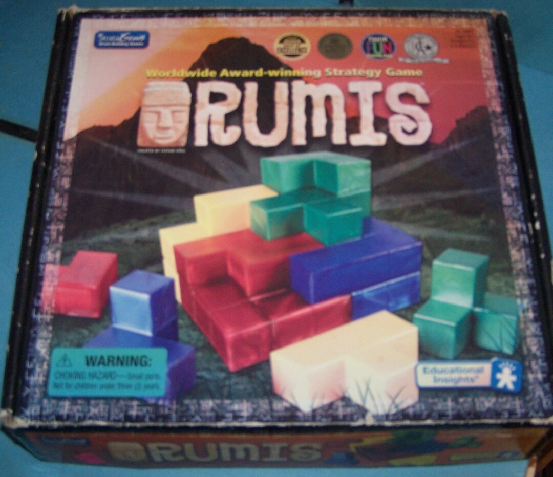 Rumis Board Game - 3D Strategy Outbuild Outsmart - EI2992 Educational ...
