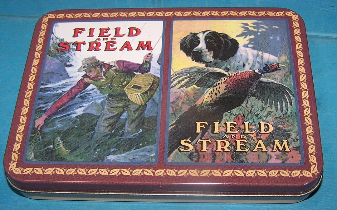 FIELD and STREAM Playing Cards - Two Full Decks - 1998 - HOYLE - Made ...