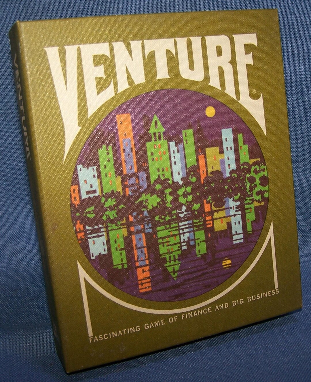 Vintage Venture Card Game - A 3M Gamette Bookshelf Game Box - 1970 ...