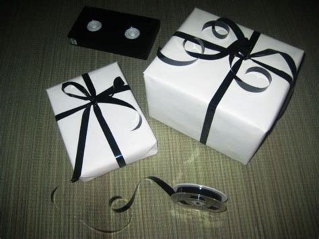 Video Tape Ribbon ~ VHS ~ Two Pound Packages ~ Upcycle ~ Crocheting ...