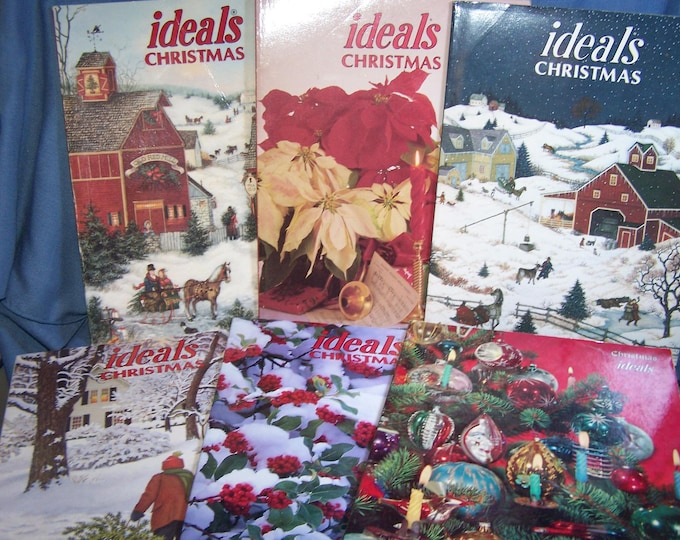 Vintage Ideals Magazines Christmas 1960 Vol. 17 No. 4 Wintertime 1963 ...