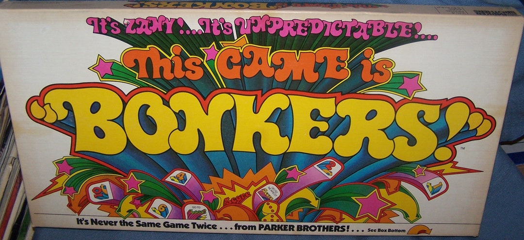 Parker Brothers - Bonkers Board Game - Vintage 1978 - Complete USED - 2 ...
