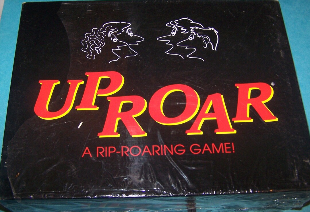 Vintage 1992 Uproar Board Game ~ A Rip-roaring Game! ~ Factory Sealed ...