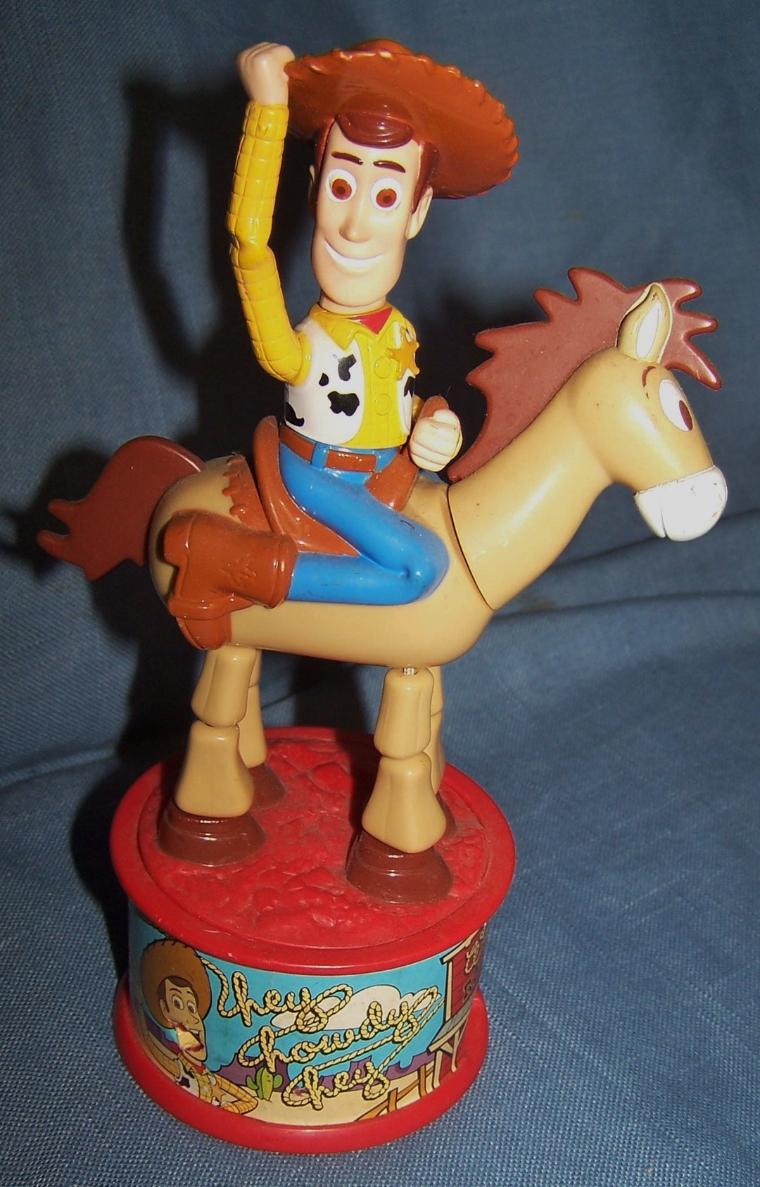 Disney Pixar 1999 Toy Story 2 - Woody's Roundup Candy Dispenser ...
