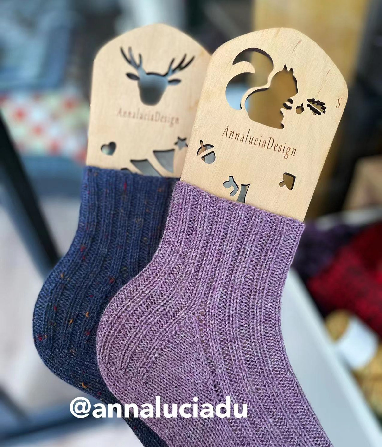 Knit Clasic Rib Top Down Sock Knitting Patterns Beginner - Etsy