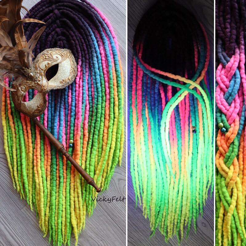 Colorful Dreads - Etsy
