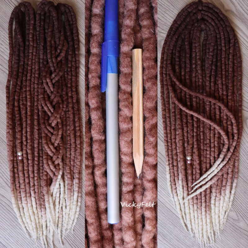 Wool Dreadlock Extensions - Etsy