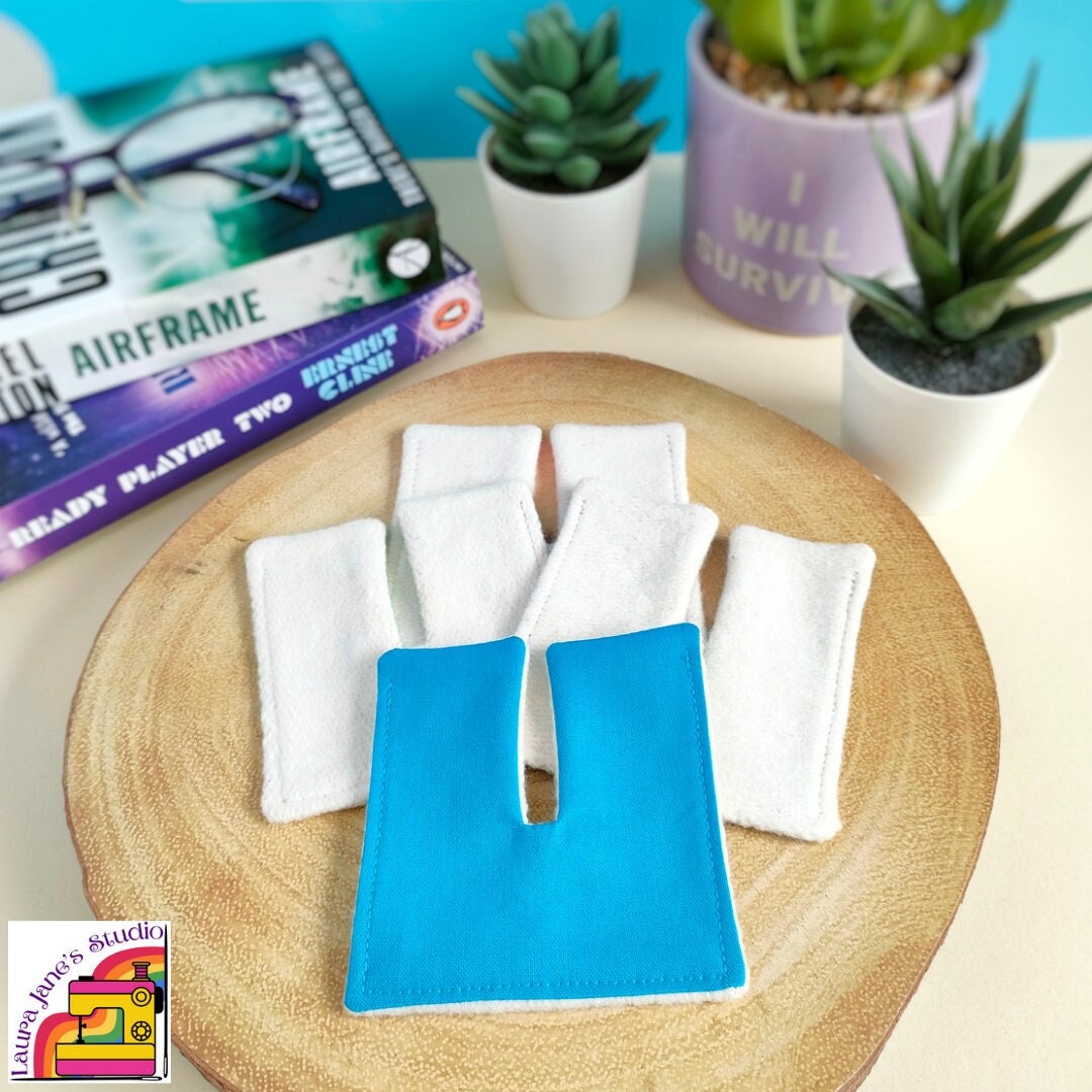 Colourful Tracheostomy Pads Washable Adult Trach Pads Rainbow Trach ...