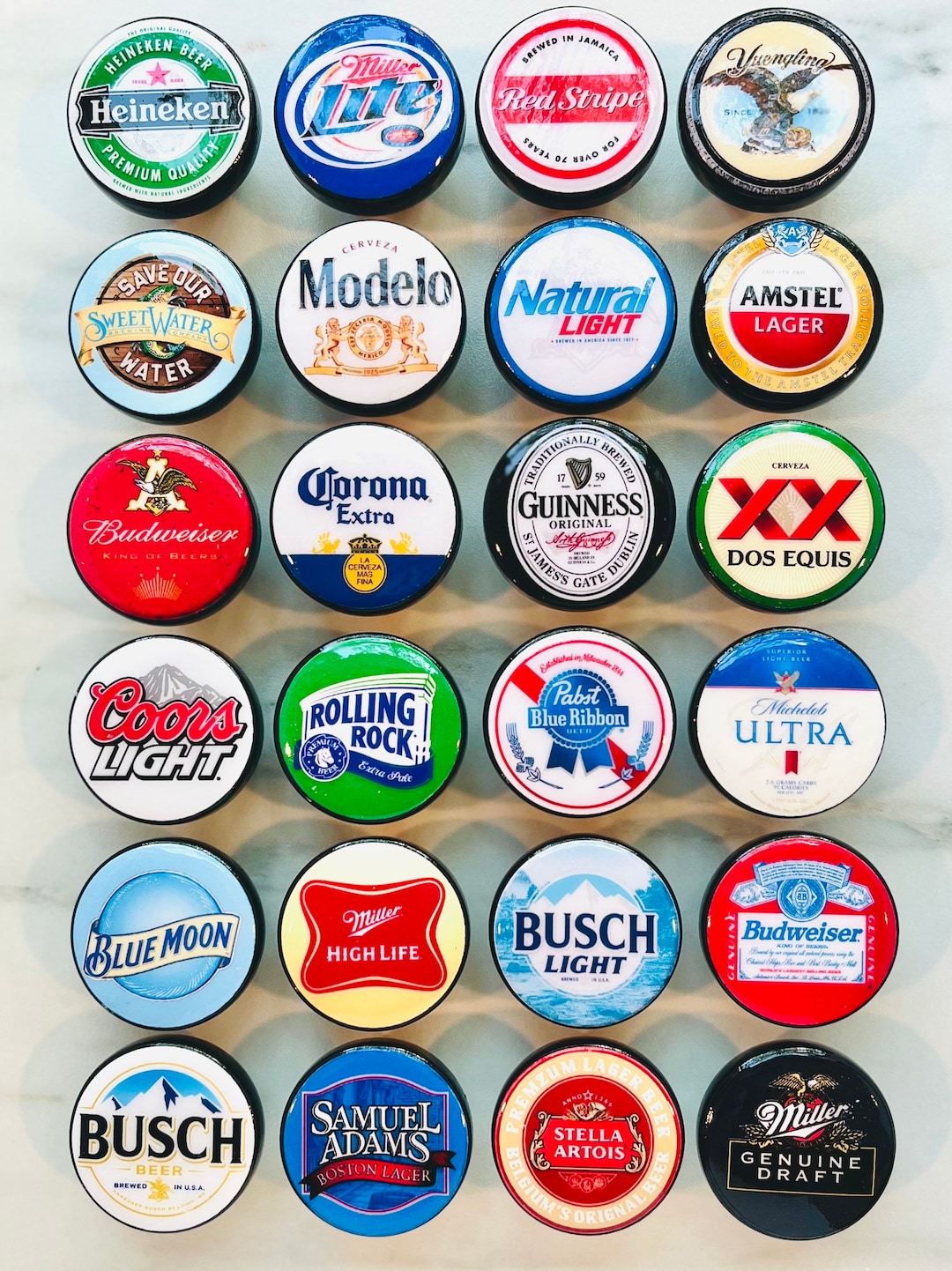 BEER MAN CAVE Knobs Drawer Pulls Bar Home Office Theater Basement Decor ...