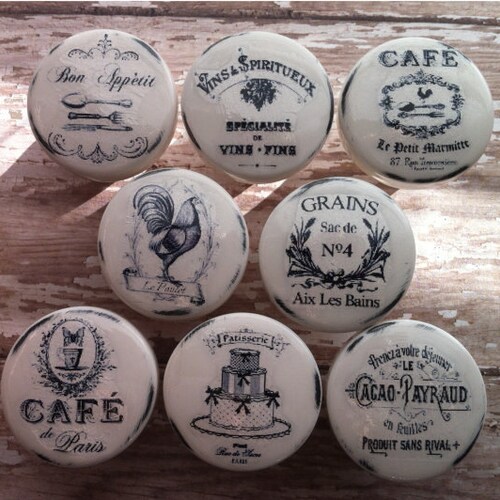 Kitchen Cabinet Knobs Drawer Pulls Farmhouse French Provencial - Etsy