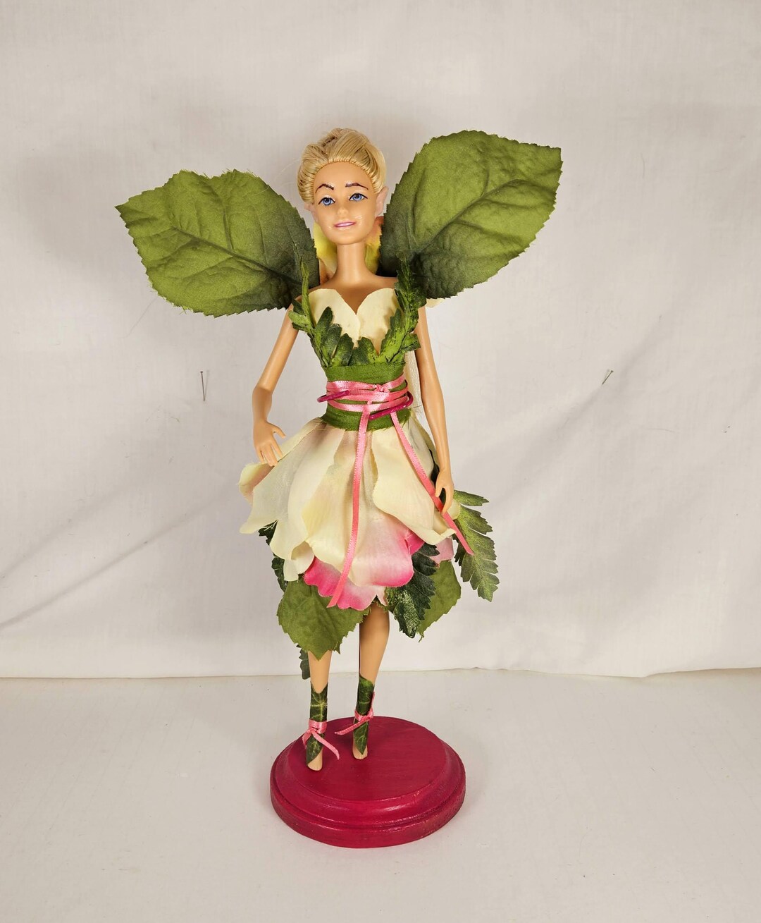 Fairy Art Doll With Elf Ears. Named "fernie Brae" as Her Dress is Made ...
