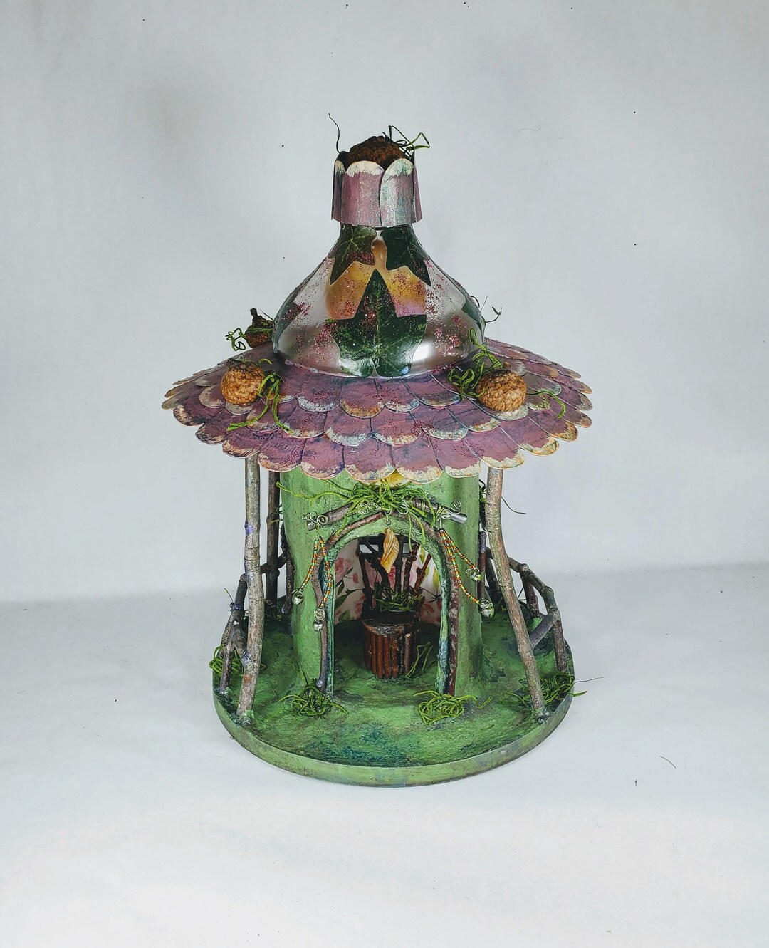 Fairy House 13 Tall Woodland Temple a Sacred & - Etsy