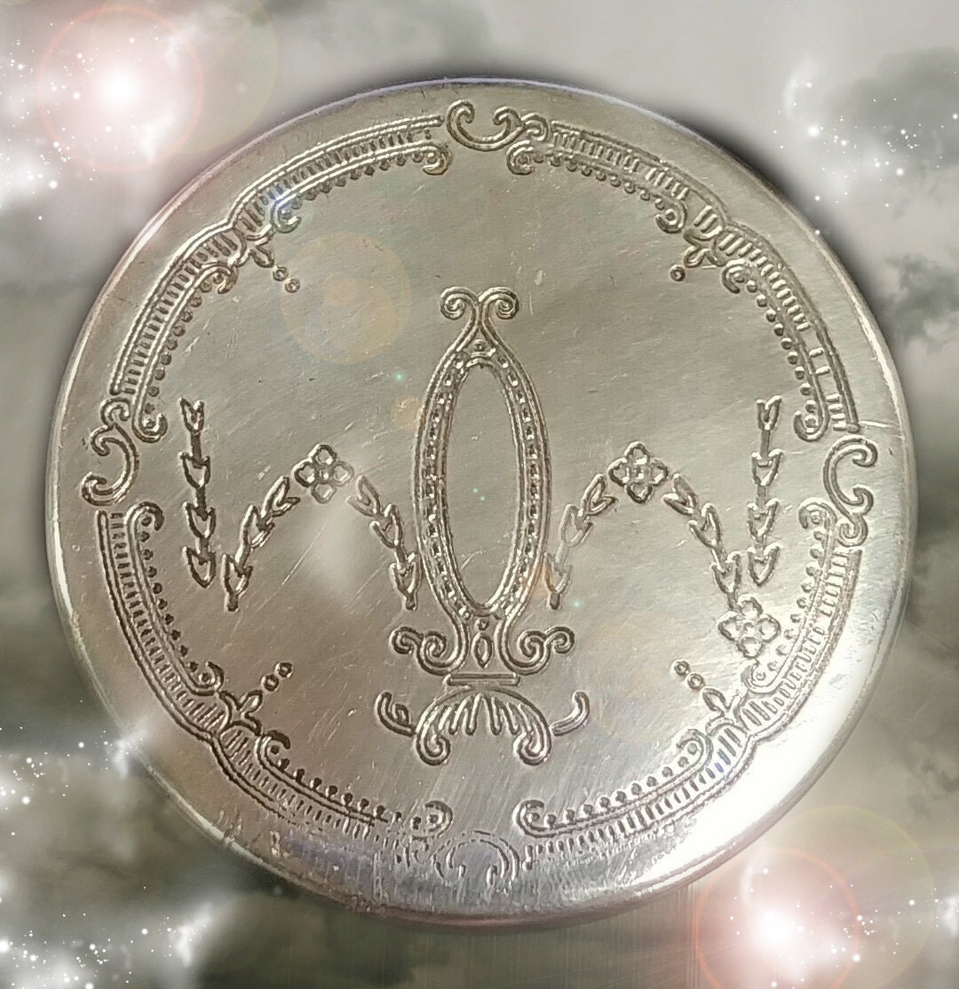 Antique Mirror Compact Deflect and Magnify Back All Negative Spell ...