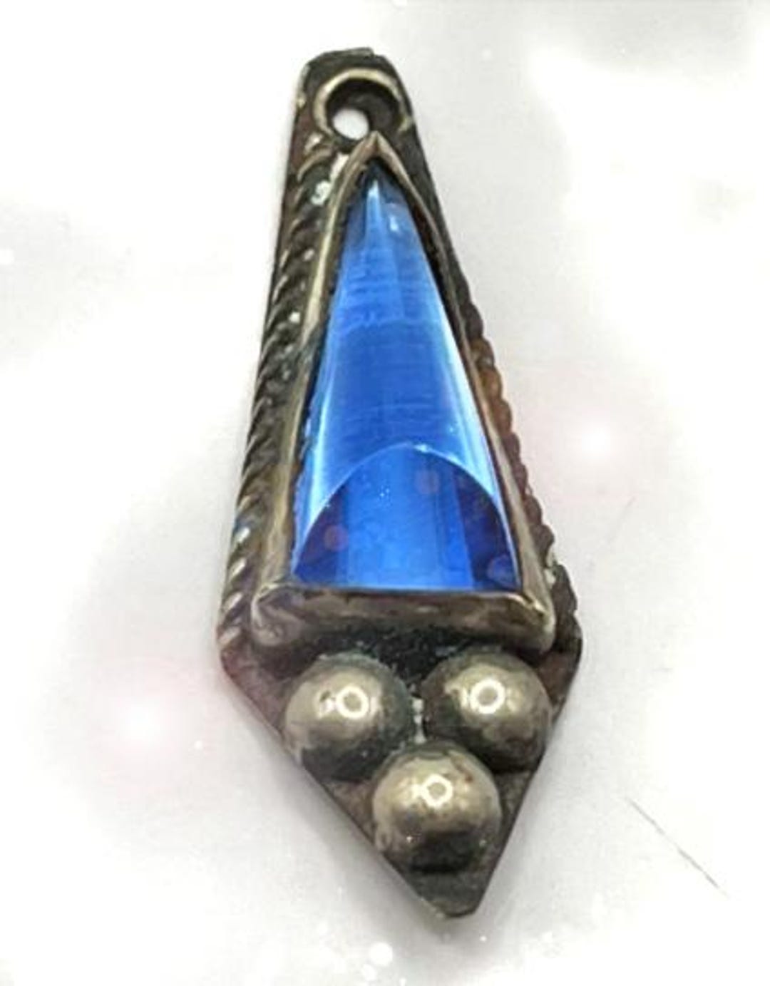 Antique Necklace Lunaris Aureum Blue Moon Wealth Talisman MAGICK MANY ...