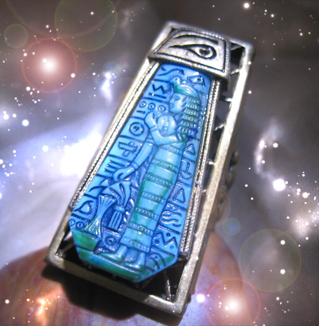 Magick Ring ANCIENT Protection and Repair Highest Light Spell Coven of ...