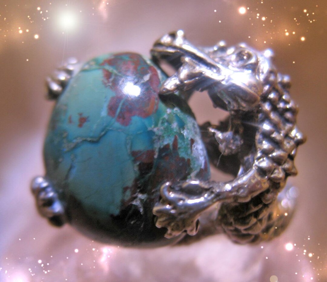 Antique Ring Dragon WIZARDRY PORTAL Extreme Magick Highest Light ...