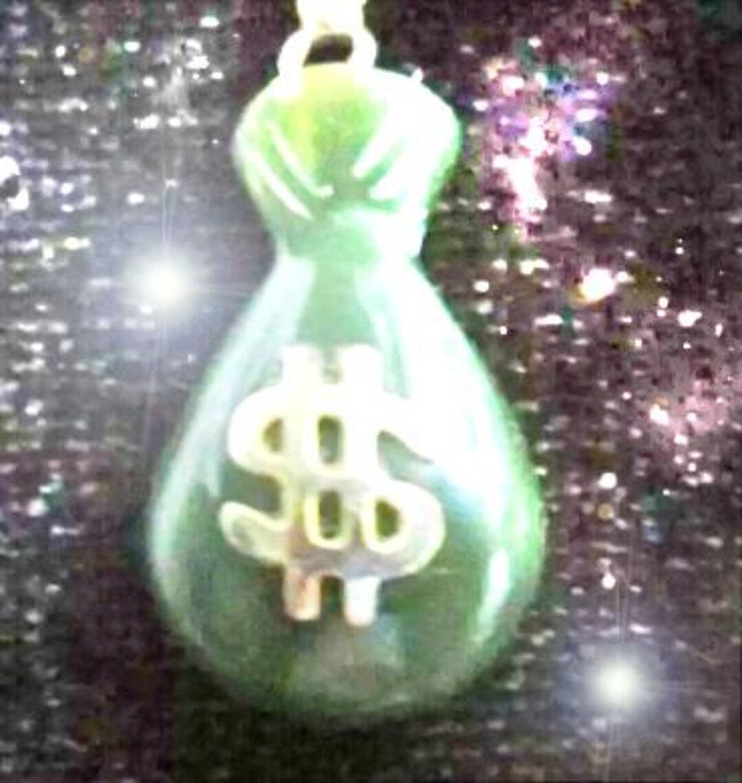 Vintage Money Bag Charm Attract and Grow Wealth Energy Magick ...