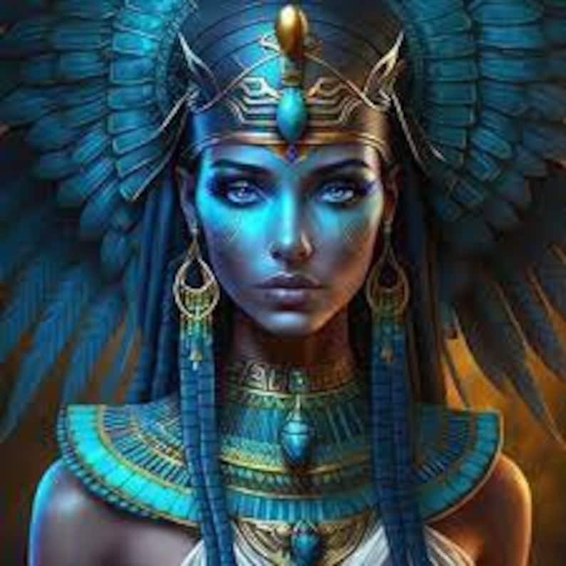 Egyptian Goddess Isis Spirit Companion Direct Binding Remote Cassia4 Etsy