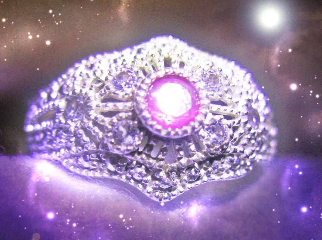 Ring ALEXANDRIA'S Golden Days of Youth Spell Witch Highest Light ...