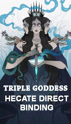 Triple Goddess Hecate Direct Binding Remote Work Cassia4 - Etsy