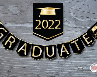 Graduation Bunting Banner - Etsy