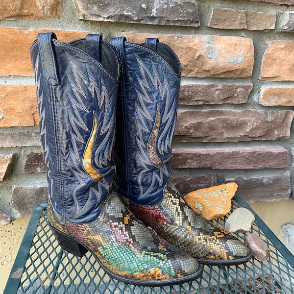 Rainbow Snakeskin - Etsy