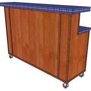 ROLL AROUND BAR -- Plans - Etsy