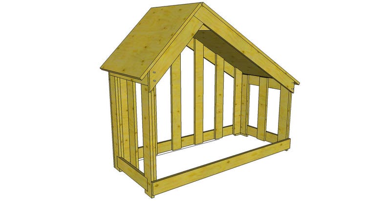 TRADITIONAL NATIVITY STABLE -- Plans - Etsy Singapore