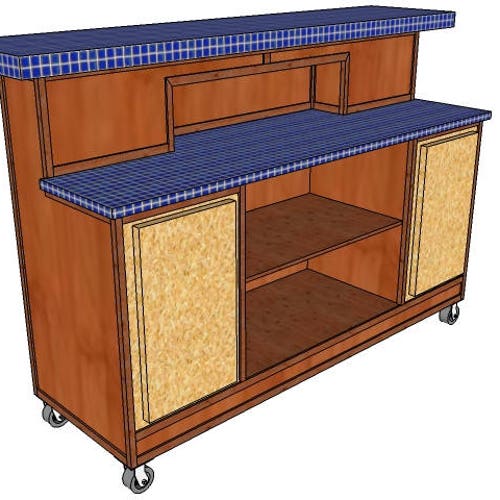 ROLL AROUND BAR Plans - Etsy