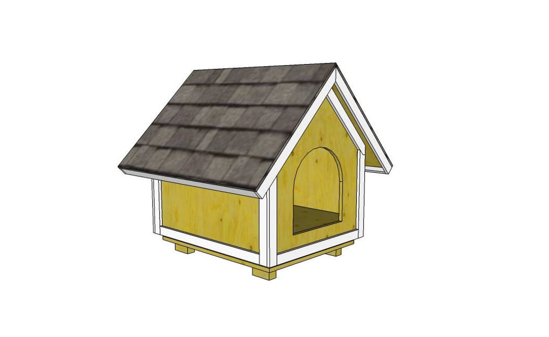 FIDO'S DOG HOUSE -- Plans - Etsy