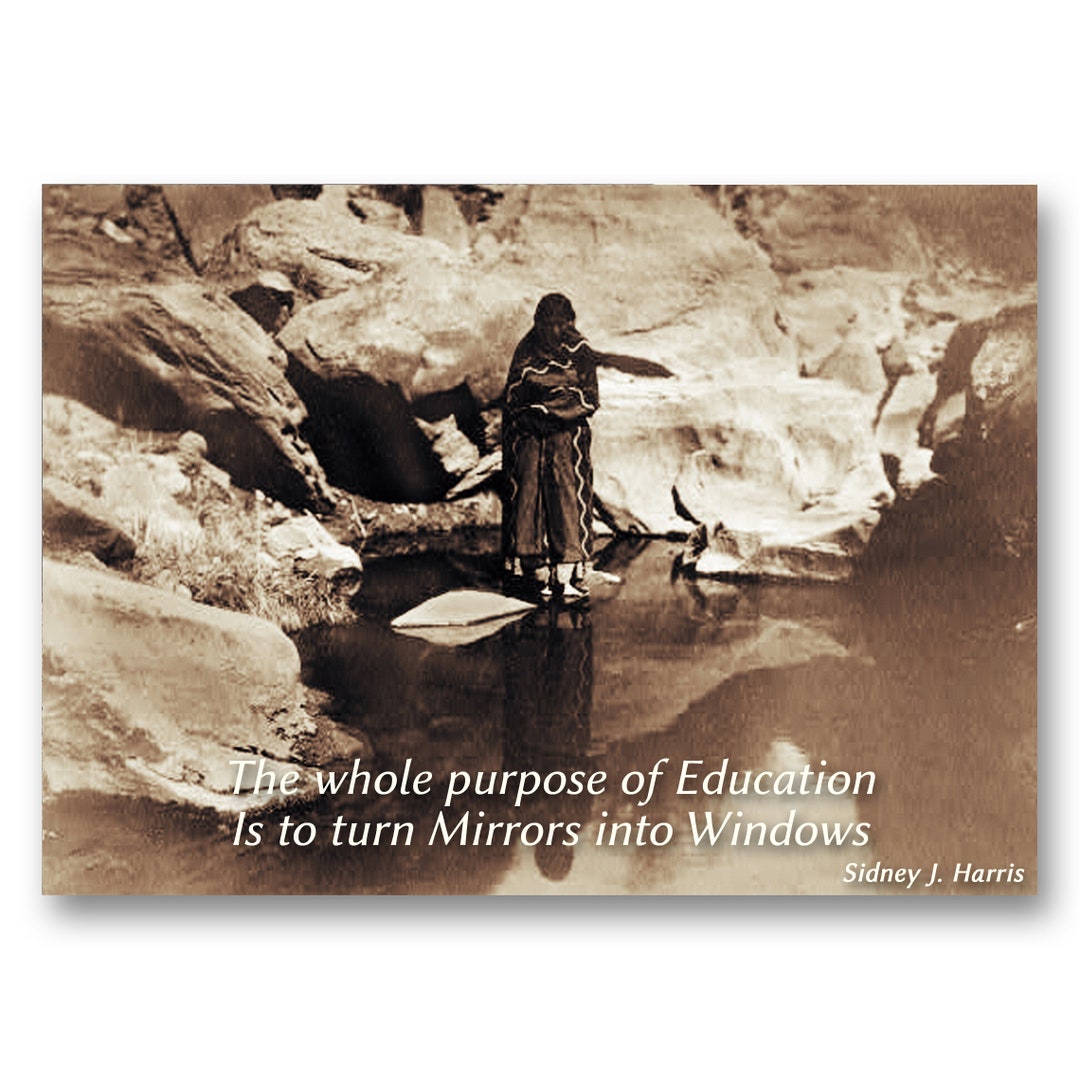Education Quote for Graduates and Teachers - GRADUATION CARD or Matted ...