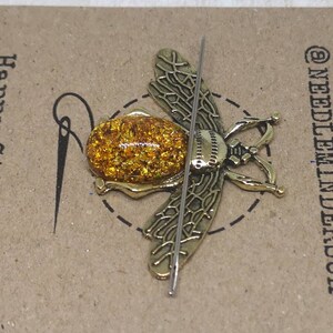Gold Bee Needle Minder, Needle Keep, Needle Minder, Needle Magnet ...