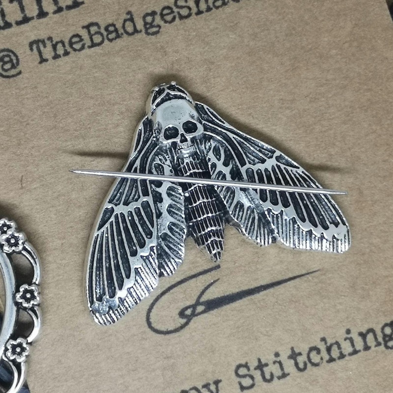 Moths Needle Minder - Etsy UK
